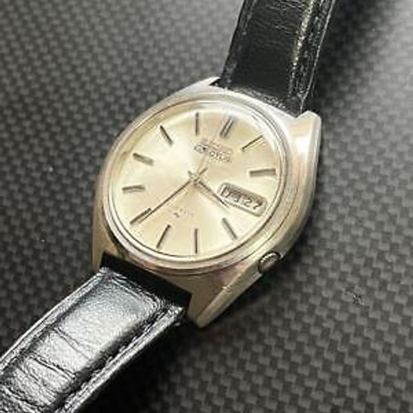 Seiko 5 Actus automatic 21 jewels 7019-8010 with track | WatchCharts Marketplace