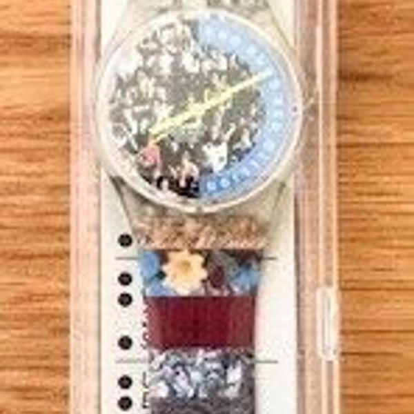 Swatch Watch, GZ126 (Swatch People) 1992 New Boxed unworn with papers ...