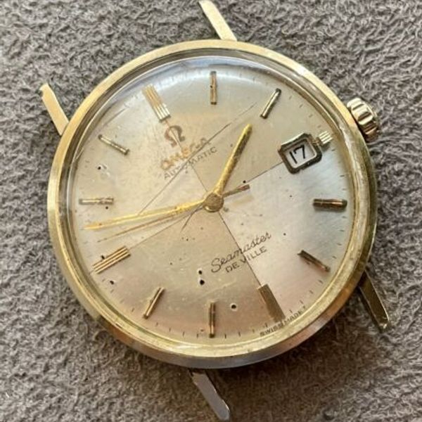 1960s Omega Seamaster Deville Kleerback Men’s Watch - 14k Gold Filled ...