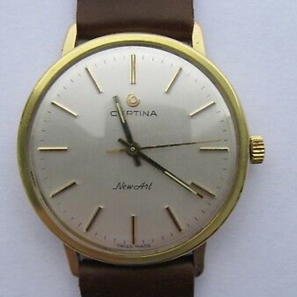 CERTINA 25-02 mechanical hand winding Swiss watch ETA 2750 from 1976 ...