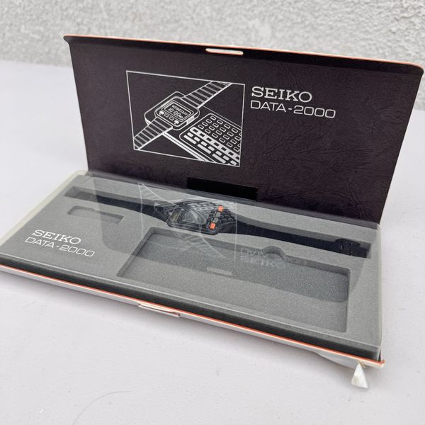 Seiko Data 2000 NOS Vintage Watch -Used | WatchCharts Marketplace