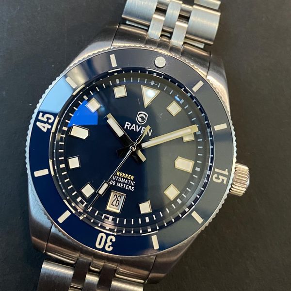 [wts] Raven, Trekker, Blue 25/100, (b&p) $490 | WatchCharts Marketplace