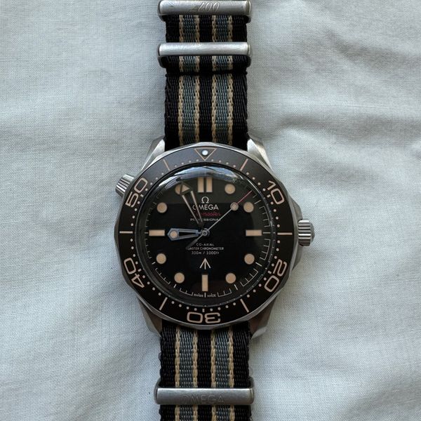 Omega No Time To Die NTTD - Titanium Seamaster Diver 300 James Bond 007 - 210.90.42.20.01.001 ...