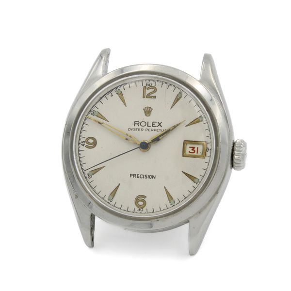 Men's Rolex OP Precision Watch 6094 31mm White Dial Head Only AS IS # ...