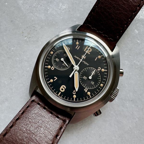 Hamilton Khaki Aviation Pilot Pioneer Chronograph H76409530 [$1,000 USD ...