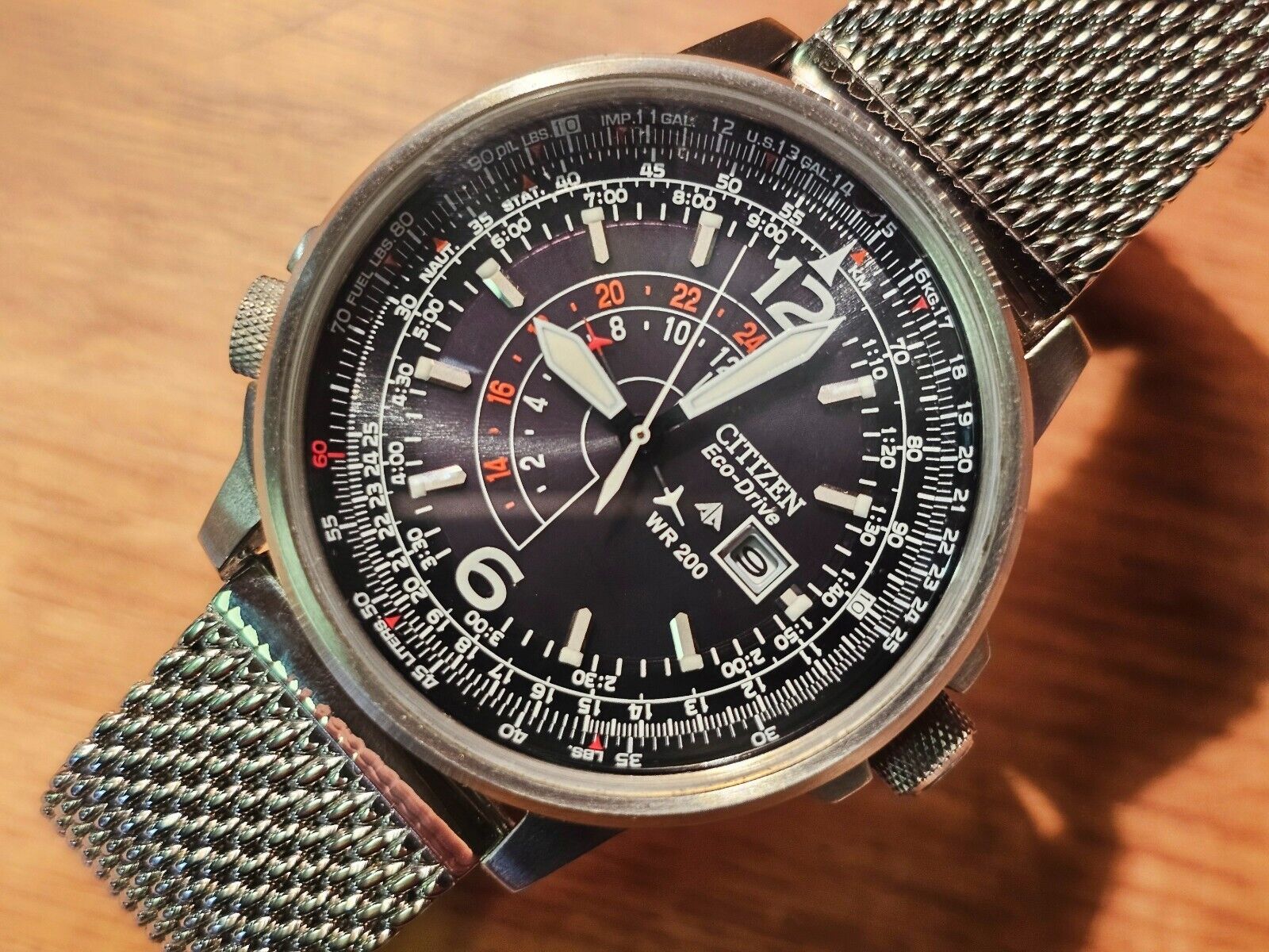 Citizen Promaster Eco-Drive Nighthawk BJ7010-09E Price as of December ...