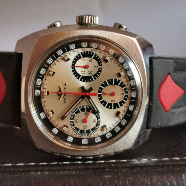 Mondia Valjoux 7736 Chronograph im Traumzustand fast wie neu ...