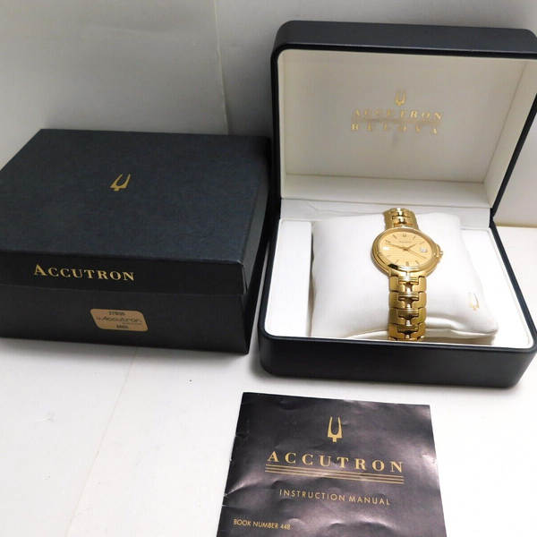 Bulova Men's Accutron Watch T5 w Box and Manual WORKS | WatchCharts ...