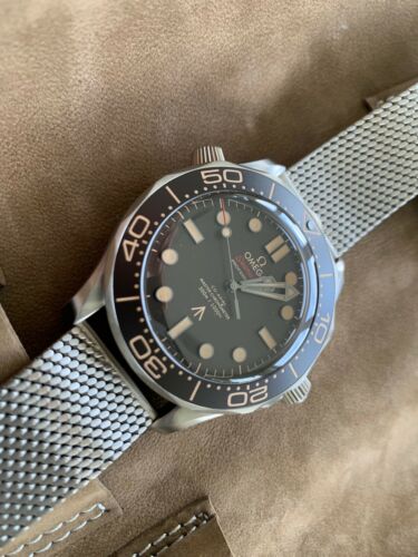 Omega Seamaster 300 ‘No Time To Die’ 210.90.42.20.01.001 Titanium on Titanium | WatchCharts ...