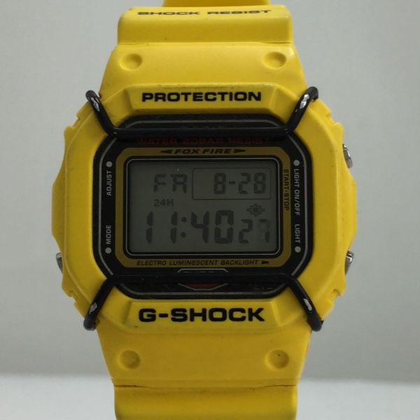 [Used] CASIO 90s / G-SHOCK / DW-5600VT-9T / Watch / Digital / YLW ...