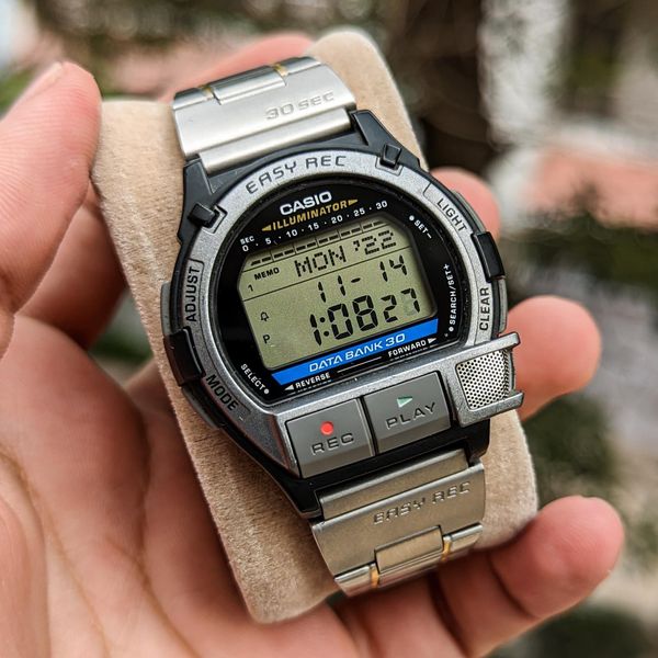[WTS] Vintage Casio DB-V30 1590 Easy Rec Data Bank Retro Rare | WatchCharts