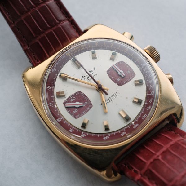 [WTS] CAUNY CHRONOGRAPH 1970s Valjoux 7733 + Watch Stand - $725 ...