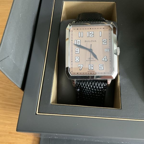 Joseph Bulova Breton Limited Edition Automatic Menâ s Watch 96B331 No ...