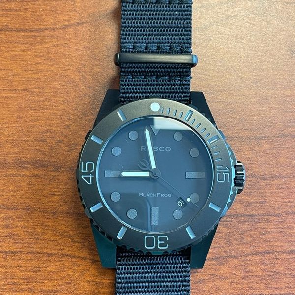 Fire sale [emoji91] RESCO UDT BLACKFROG Quartz with Bracelet $850 ...