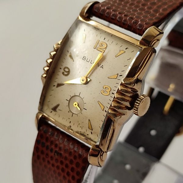 Vintage BULOVA Gents Manual Watch 17 Jewels 10BM c. 1952 | WatchCharts ...