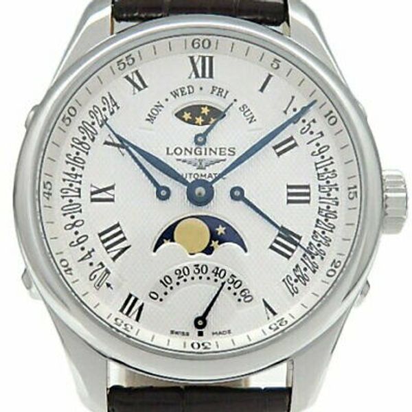 LONGINES Master Collection Moon Phase Retrograde L2.738.4 Men's ...