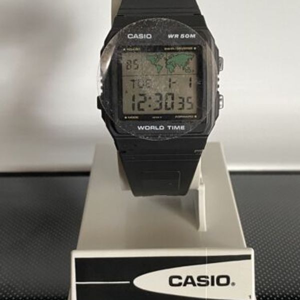 BRAND NEW Casio W-50U World Time Watch Digital Vintage Rare Cgw-50 F ...