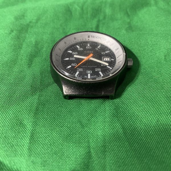 *RARE* Vintage 1978 Timex Black Max Tachometer Menâ s Watch ...