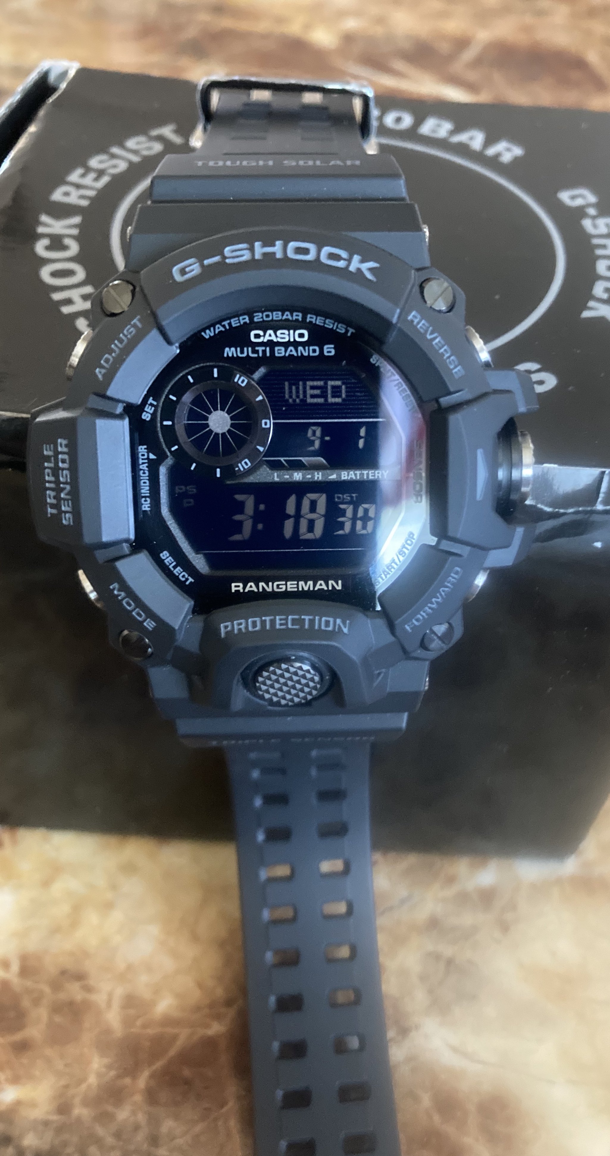 NEW G-Shock Gw-9400-1B Rangeman | WatchCharts