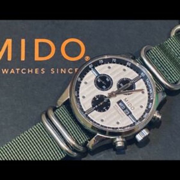 Mido Panda Chronograph Automatic Watch- £394 Plus £4 Postage Fees | WatchCharts