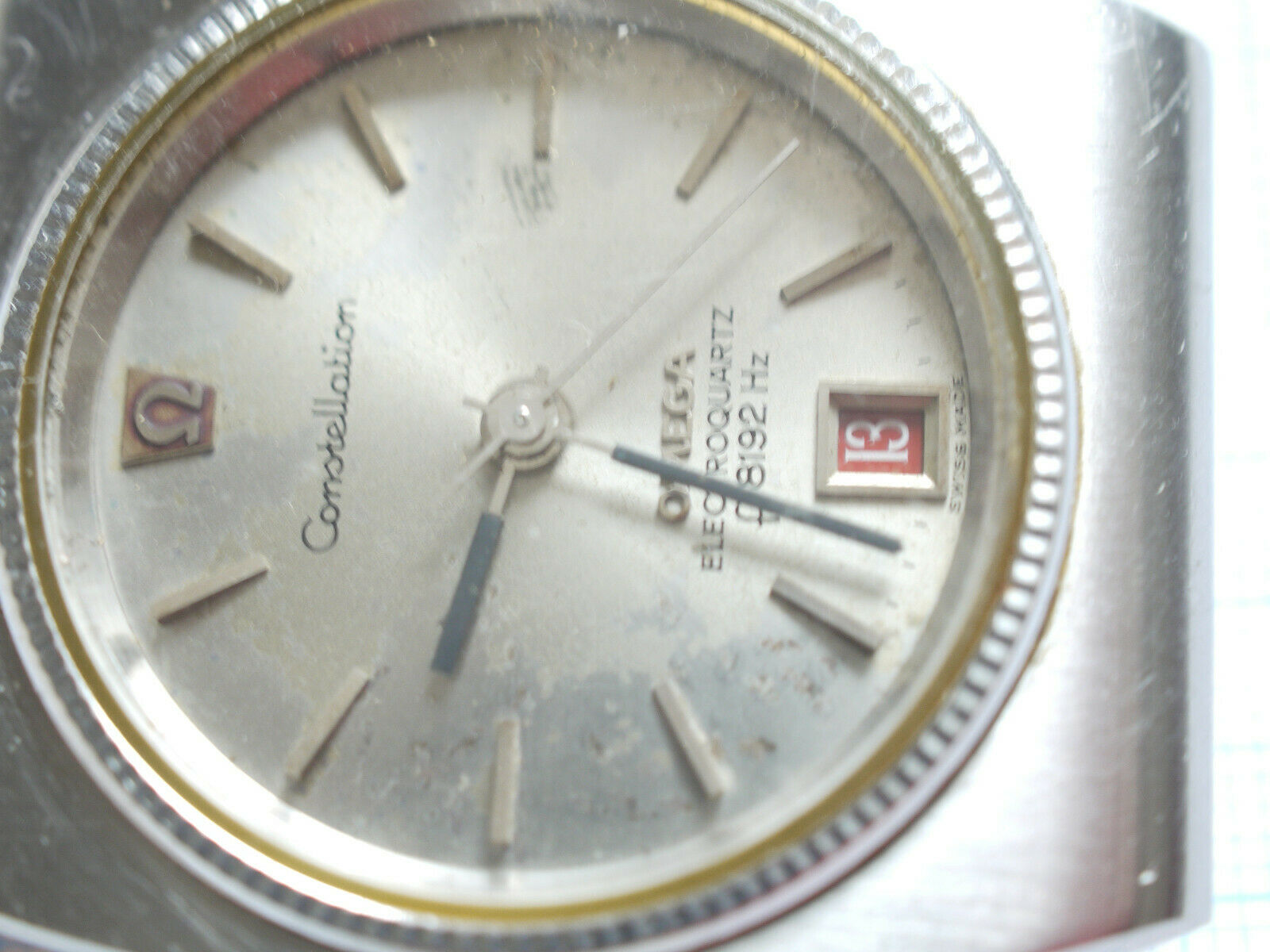 Omega Constellation Electroquartz F8192 Beta 21 Defekt 1970 Selten ...