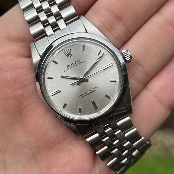Rolex Oyster Perpetual 1018 36mm w/ Recent Service | WatchCharts ...