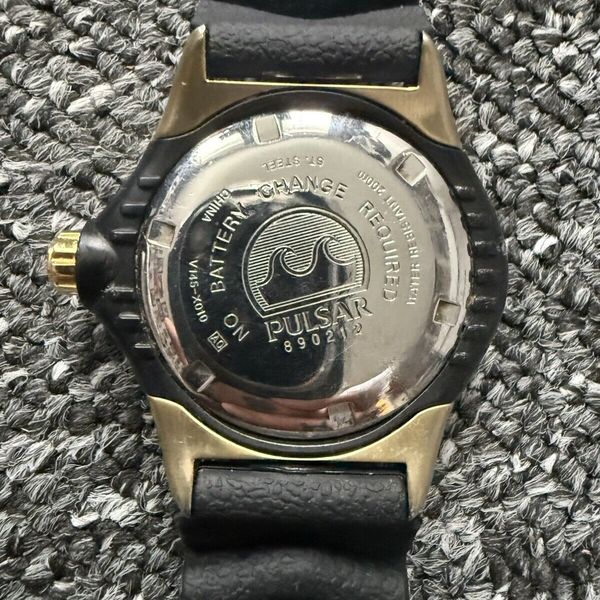 Seiko (Pulsar) Solar Divers Watch | WatchCharts Marketplace