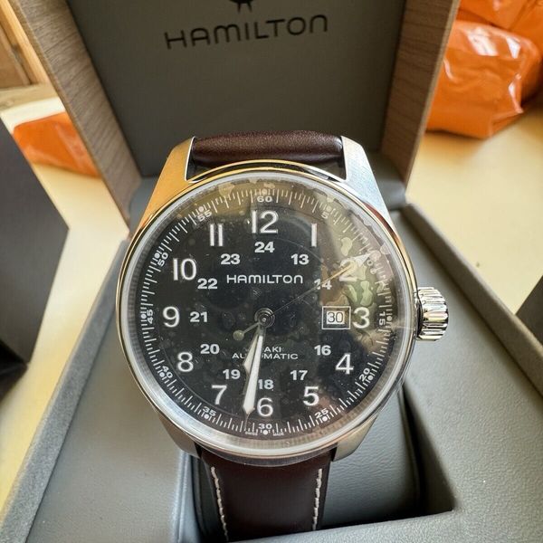Hamilton Khaki Field Auto Watch (H70625533) Brand New | WatchCharts ...