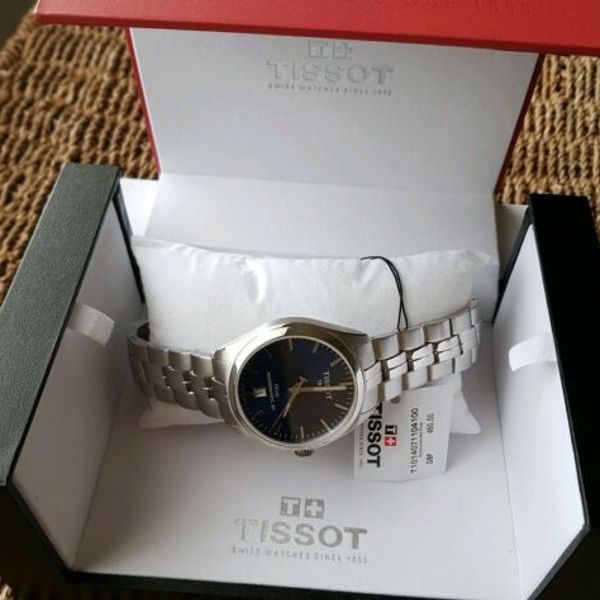 TISSOT T101407A sapphire crystal PR100 powermatic 80 new unworn boxed ...