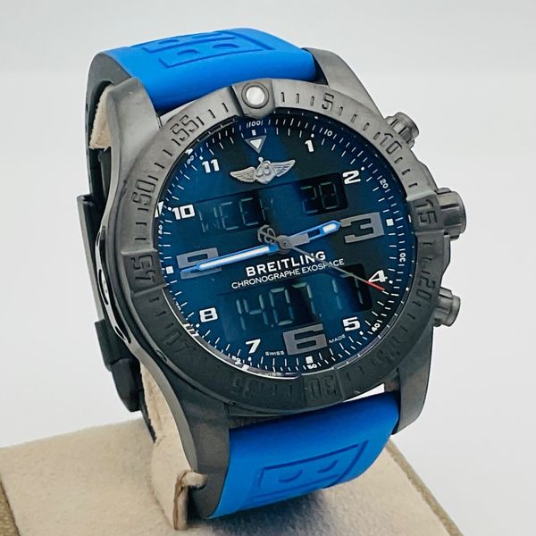 Breitling Exospace B55 Night Mission Black Titanium 46mm Watch ...