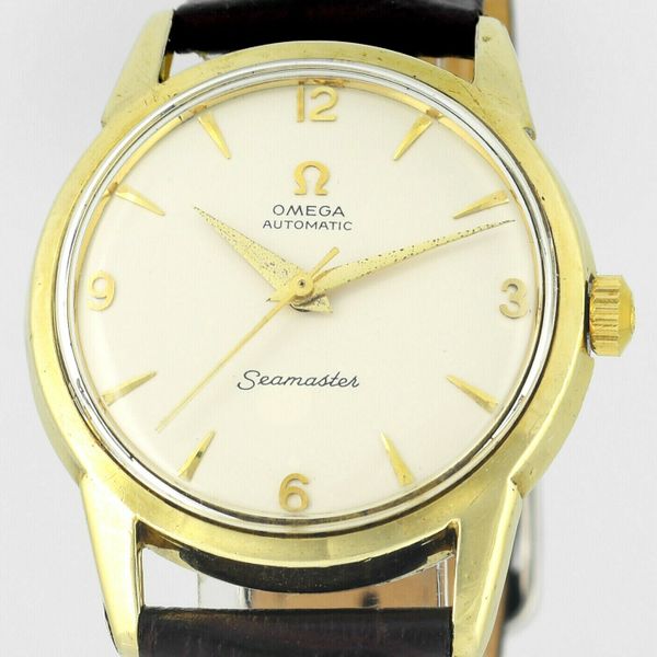 Vintage 1960 OMEGA Seamaster Cal 591 Automatic 14704 3 SC Mens Wrist ...