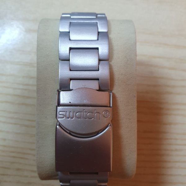 OROLOGIO CRONOGRAFO SWATCH IRONY AG 1995 SWISS ALUMINIUM TELEMETER ...