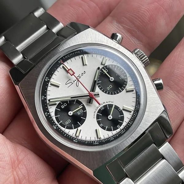 [$199 USD] FS: Sugess ST19 manual seagull chronograph ST1902 Zenith el ...