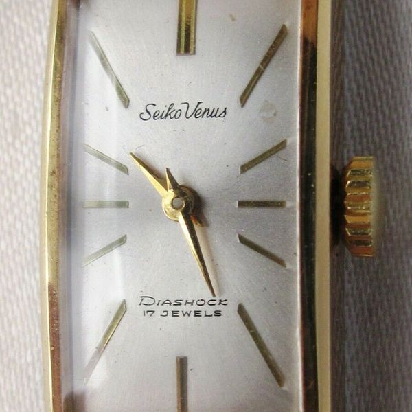 SEIKO VENUS LADIES WRISTWATCH, DIASHOCK, GOLD COLOUR, FULLY SEIKO VENUS LADIES WRISTWATCH, DIASHOCK, GOLD COLOUR, FULLY