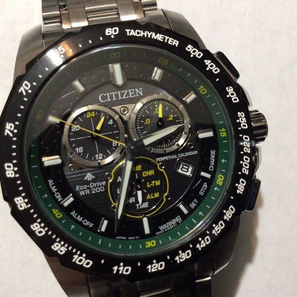 Citizen Promaster MX Eco-Drive Men's Chronograph Racer 43MM BL5578-51E ...