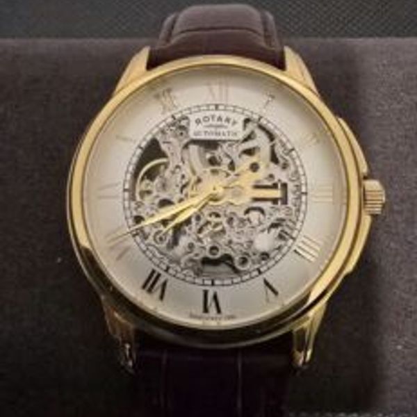 Rotary Automatic Skeleton Watch GS03862/01 | WatchCharts Marketplace