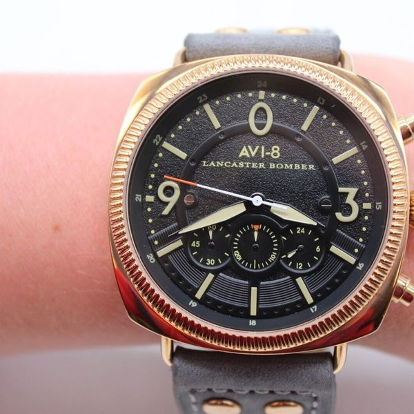 # Gents AVI-8 4022 Lancaster Bomber Chronograph Quartz Wristwatch | WatchCharts Marketplace