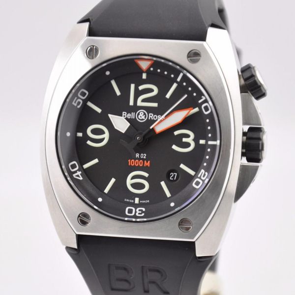 FS: Bell & Ross BR02 Diver 1000m Automatic Rubber Strap BR02-92 ...