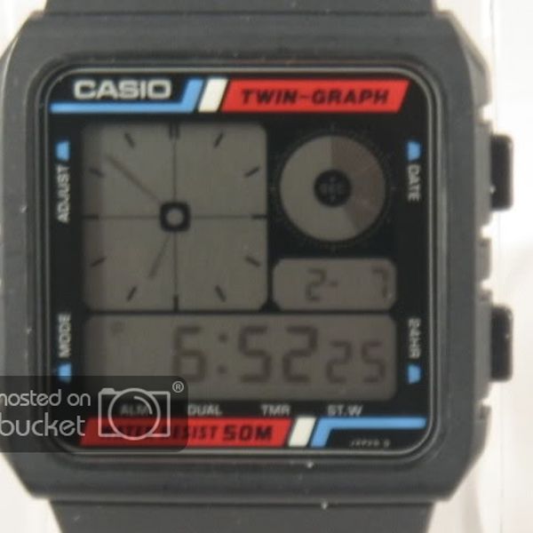 Casio Twin Graph AE-20W TZ 95% Original Rubber Strap First $125 takes ...