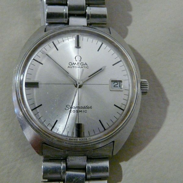 Omega Vintage Seamaster Cosmic Date 24j Automatic ref 166026 from 1960's | WatchCharts Marketplace