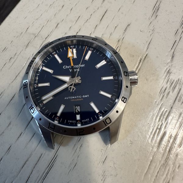 [$700 USD] Christopher Ward C63 GMT Blue - Excellent Condition ...