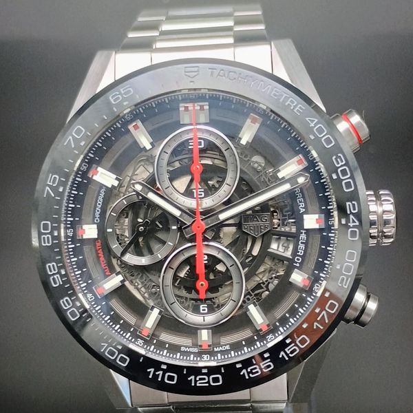 [WTS] TH Carerra Calibre 01 43mm Skeleton Dial | WatchCharts Marketplace