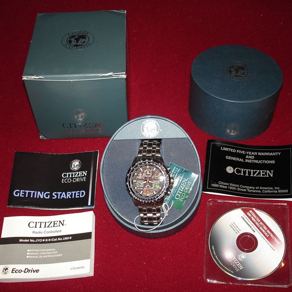 FS: Reduced - NIB Citizen Skyhawk AT Titanium JY0010-50E Eco-Drive with ...