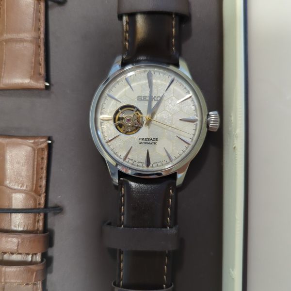 Seiko Presage Limited Edition SSA409J1 Star Bar Honeycomb Watch ...