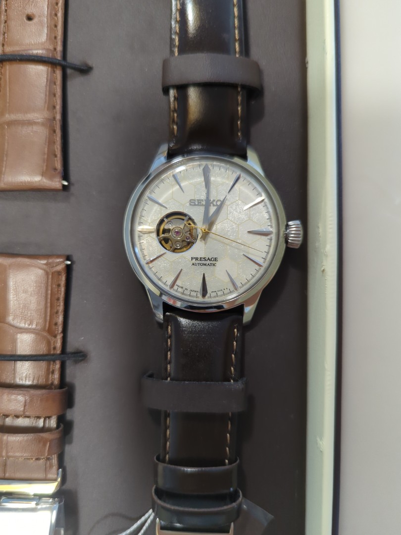Seiko Presage Limited Edition SSA409J1 Star Bar Honeycomb Watch ...