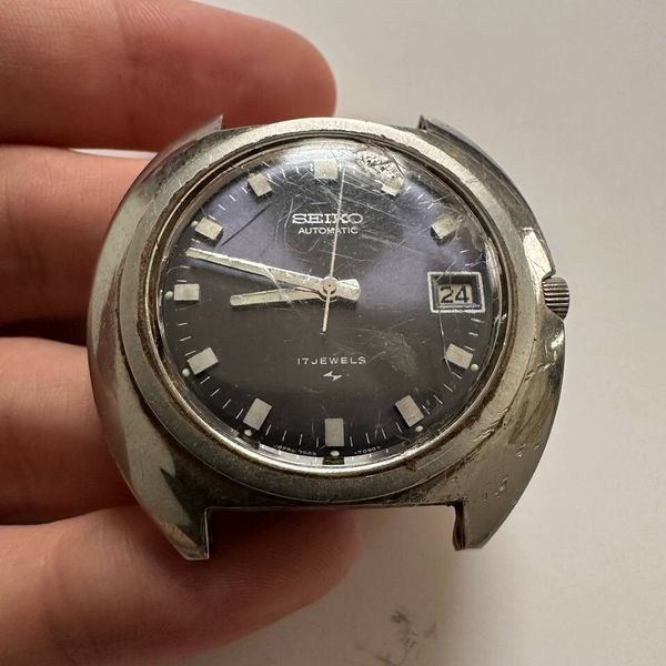 Vintage Seiko 17 Jewel 7005-7099 Automatic Calendar Men's Watch ...