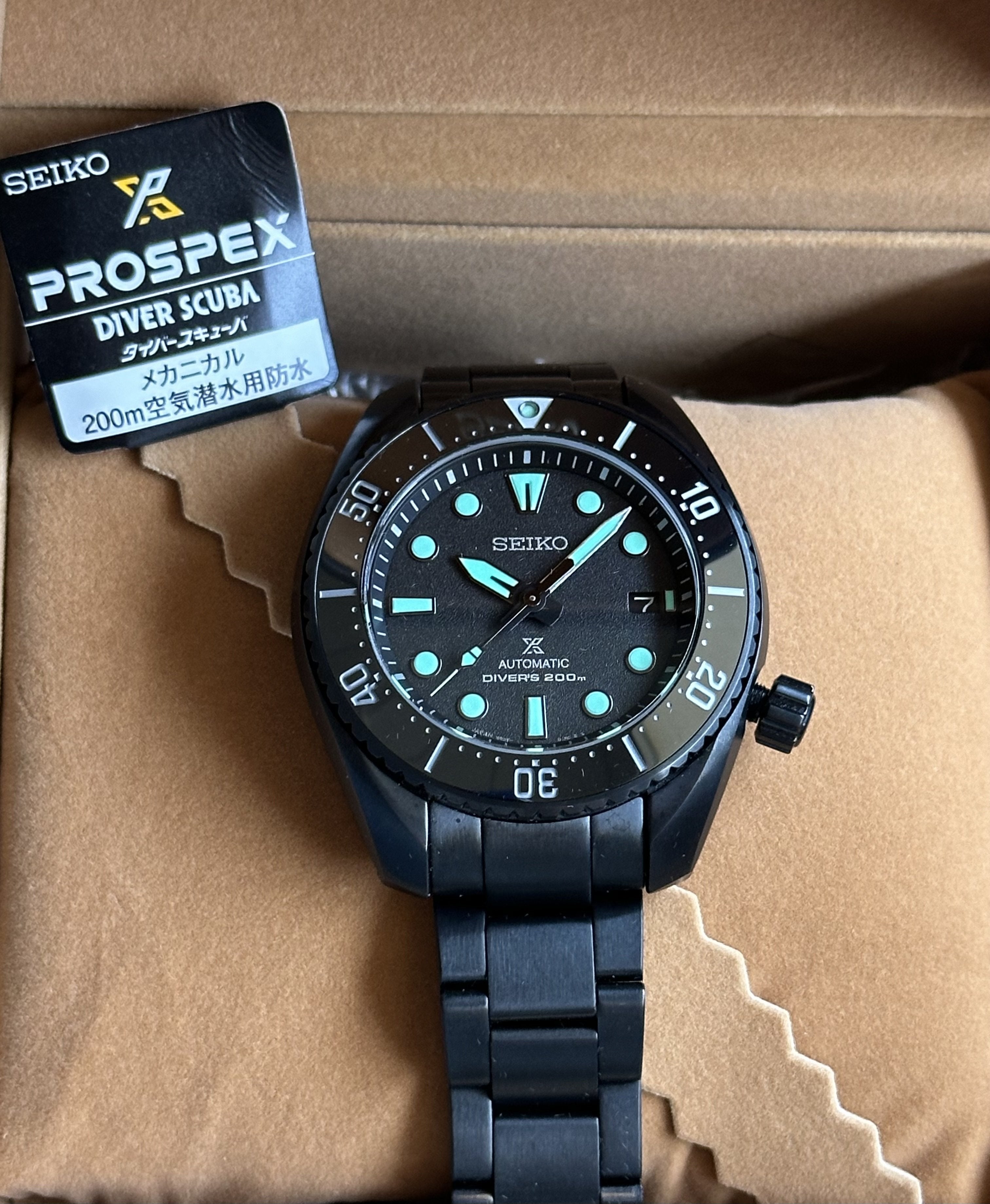 Seiko Prospex Limited Edition SUMO Black Series SBDC193 [$750 USD ...