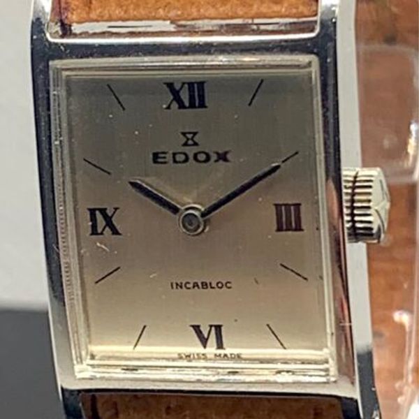 Nos Edox Cal. ETA 2412 18 mm Vintage watch reloj orologio | WatchCharts ...