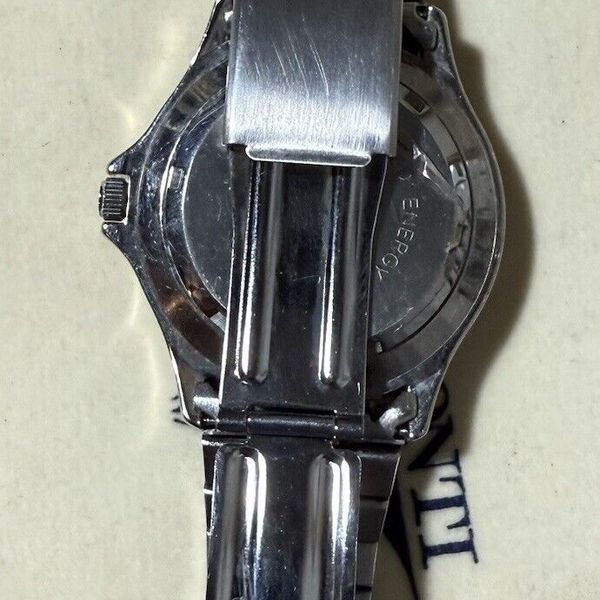 Rare Vtg Seiko Lotus Tri Lum Solar Watch Stainless 50m Quartz Silver ...