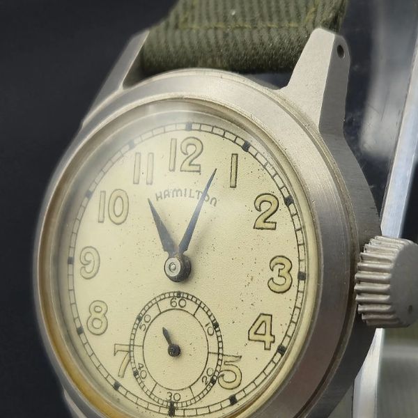 Hamilton U.S. Military Wristwatch WWII â 987A Movement, Circa 1942â 43 ...